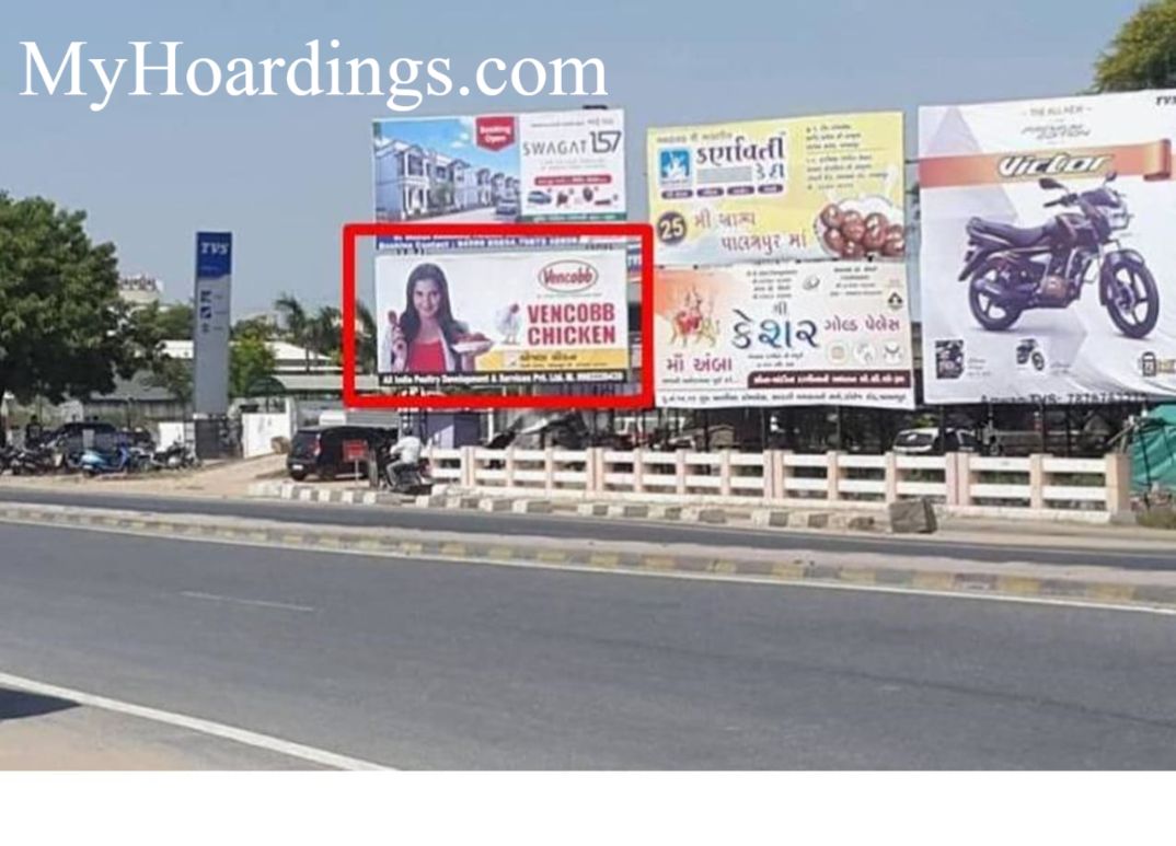 Outdoor Hoardings Advertisement in RTO Cirlce Palanpur