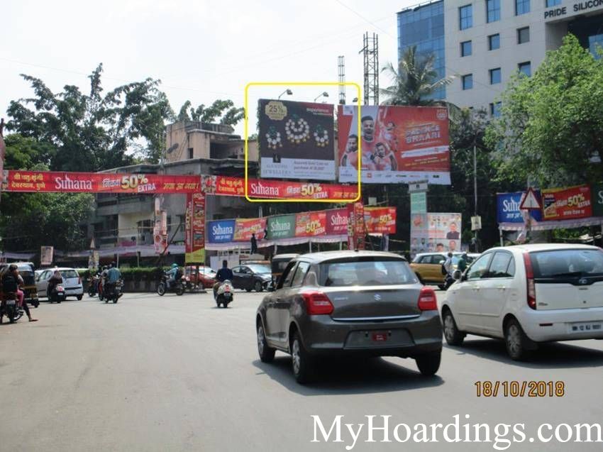 Hoarding Advertising Agency in SB Road Near Chatushrungi Pune