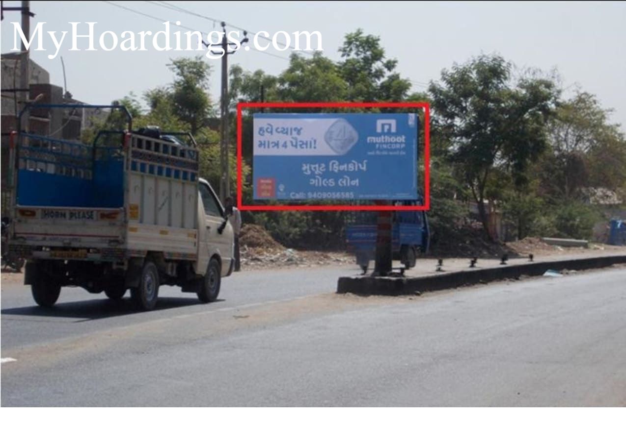 Budasan Road Billboard Advertising Company Kadi, Gujarat