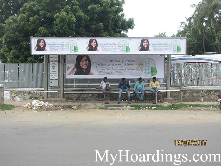 BQS Advertising Company in Hotel Airway Bus Stop Chennai, Tamil Nadu