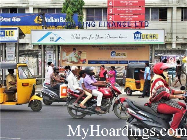 Bus Stop Advertising Company in Panagal Maligai Bus Stop Chennai