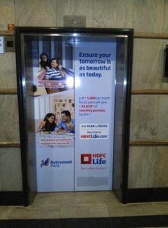 Cyber Pearl Tech Park Elevator Advertising Agency | Outdoor Advertising ...