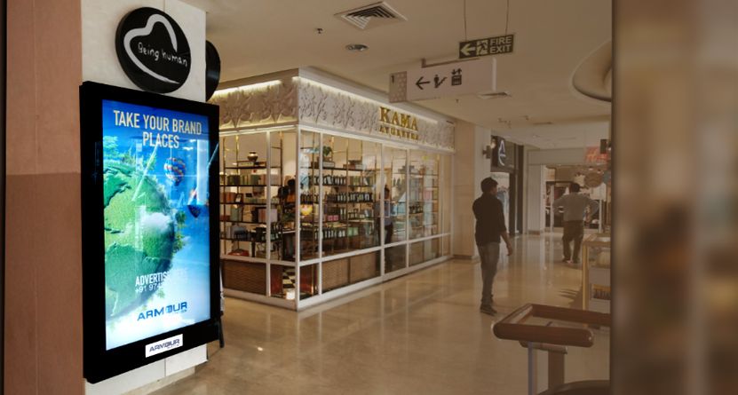 Mall Branding in Fun Republic Mall, Coimbatore | Mall Advertising in India