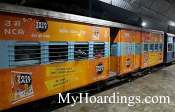 Rail Media Vinyl Wrap on Samarsata SF Express Train