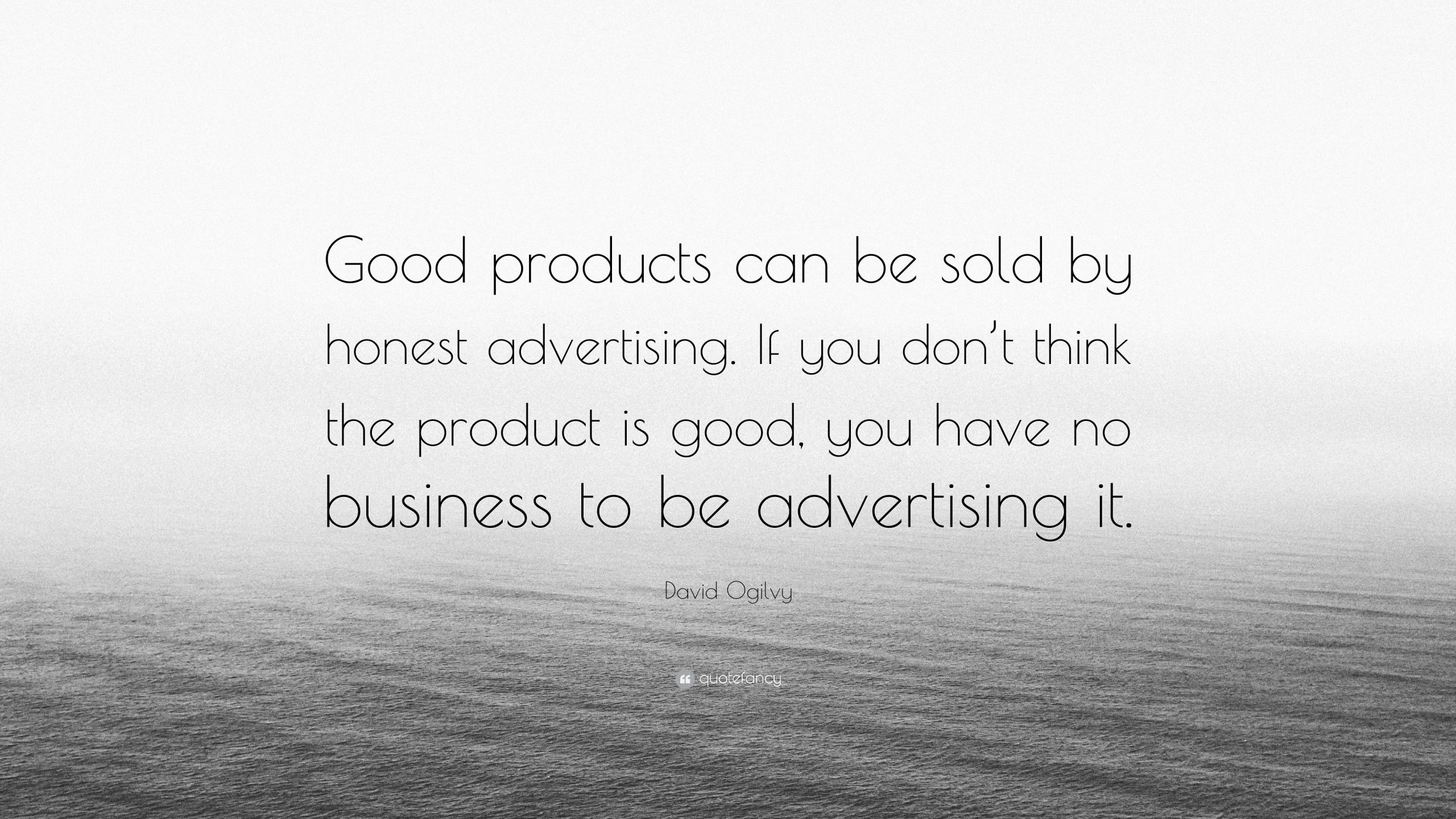 What products don't need much advertising? Why? - MyHoardings